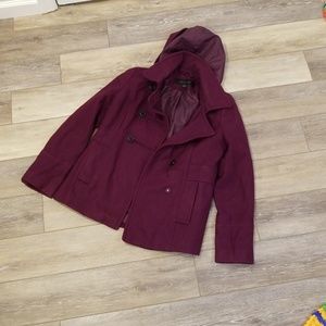 Apostrophe | Jackets & Coats | Plum Winter Coat Medium | Poshmark